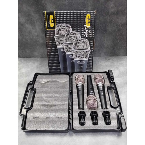 CAD D32 Microphone (3 pack) | Microphones and Accessories | Live and ...